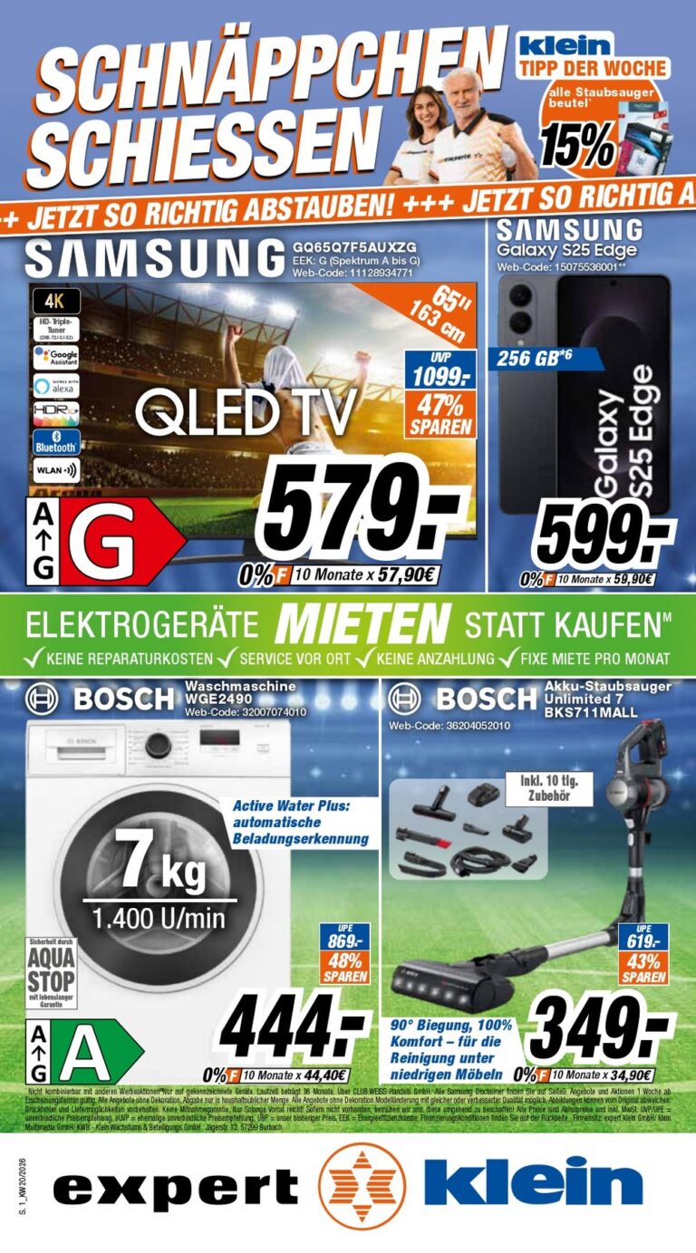 Expert Klein Prospekt 23.05.2026 bis 29.05.2026 | prospektsuche