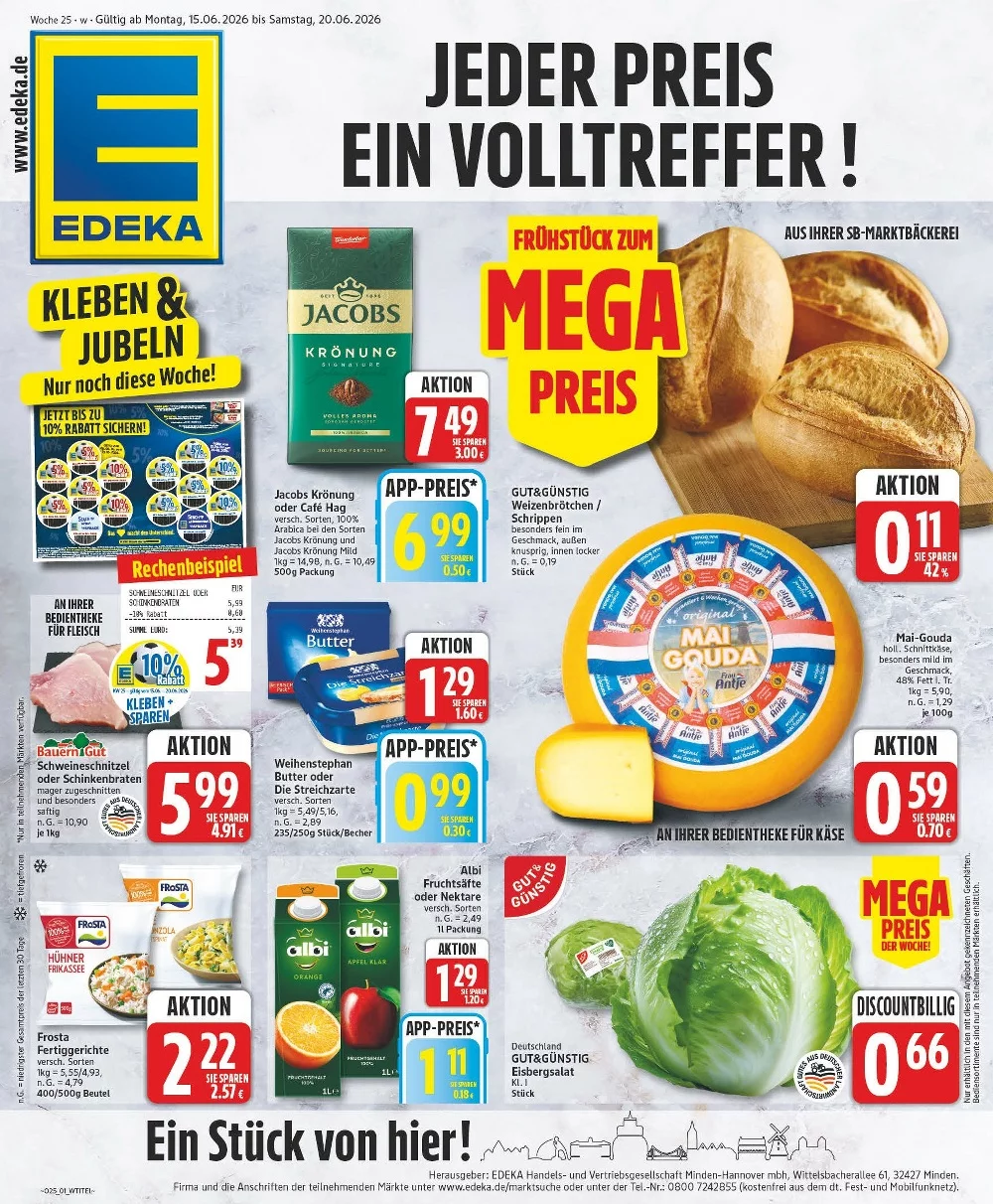 Edeka Prospekt 29.06.2026 bis 04.07.2026 | prospektsuche