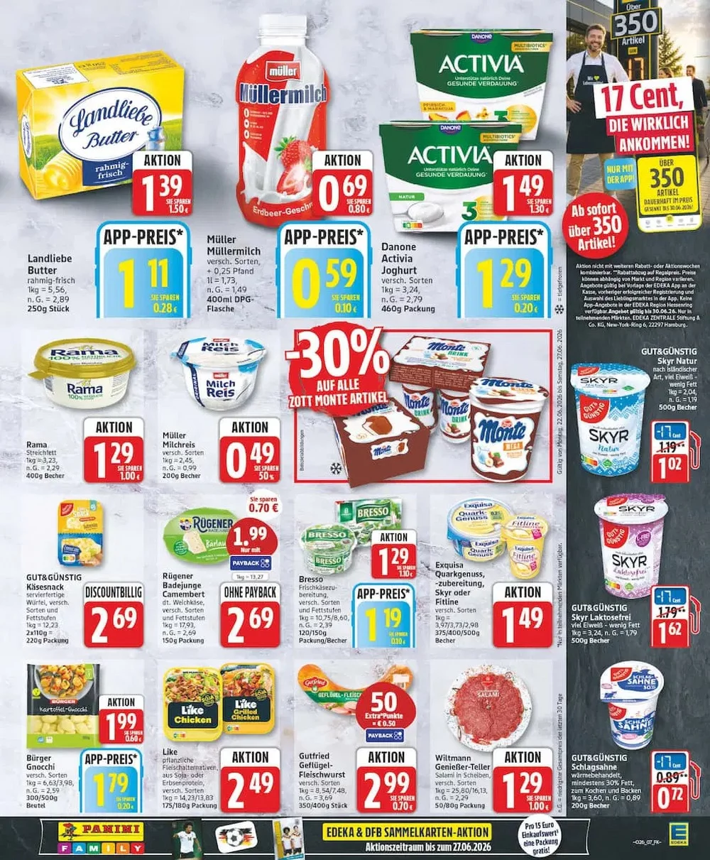 Edeka Prospekt 22.06.2026 bis 27.06.2026 | prospektsuche